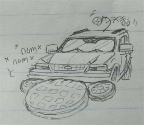 Waffle Doodle By Bloomdamuffin On Deviantart