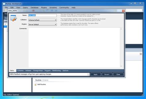 Mysql Workbenchを使ってテーブルを作成する Mysql 操作方法 Tips Ipentec