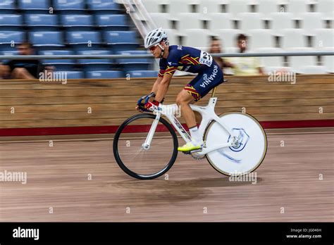 Romanias Andrei Ionut Andrei Is Seen During The Athens Track Grand