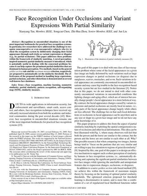 Pdf Face Recognition Under Occlusions And Variant Expressions With