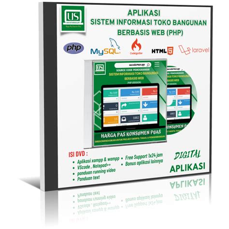 Jual Source Code Sistem Informasi Toko Bangunan Berbasis Web PHP Shopee Indonesia