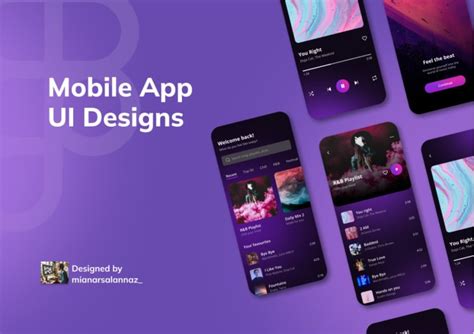 Design Custom Mobile App Ui Ux Design For A Stunning User Journey By Mianarsalannaz Fiverr