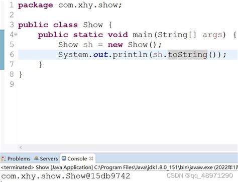 Java对象方法tostring详解java Tostring Csdn博客