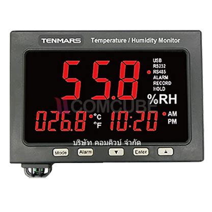 เครื่องวัดอุณหภูมิ/ความชื้นสัมพัทธ์ TENMARS TM-185A Data Logger