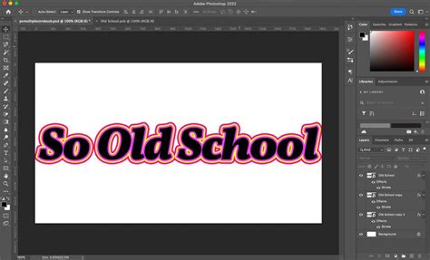How To Add Multiple Strokes In Photoshop Design With Dale