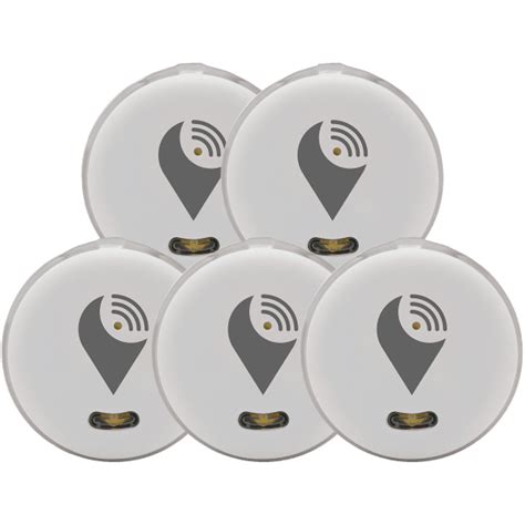 Meh 5 Pack TrackR Pixel Bluetooth Tracking Devices With EXTRA Batteries