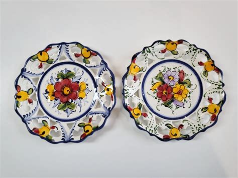 장식용 접시 2개 당근 중고거래