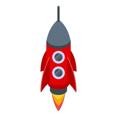 Premium Vector Launch Rocket Icon Isometric Of Launch Rocket Vector