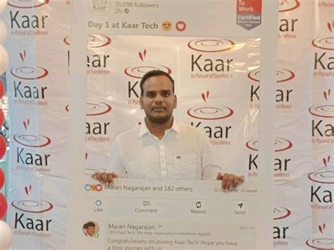 Muvva Anudeep Reddy On Linkedin Finally One Of The Biggest Moment In