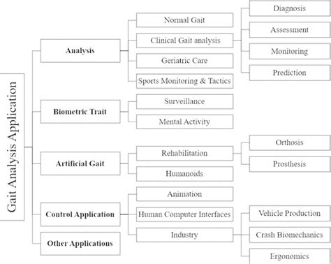 Application Of Human Gait Analysis Download Scientific Diagram