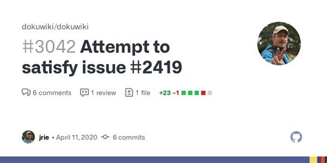 Attempt To Satisfy Issue 2419 By Jrie · Pull Request 3042 · Dokuwiki