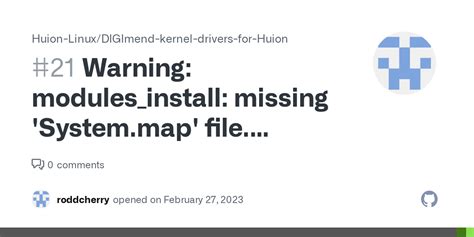 Warning Modules Install Missing System Map File Skipping Depmod