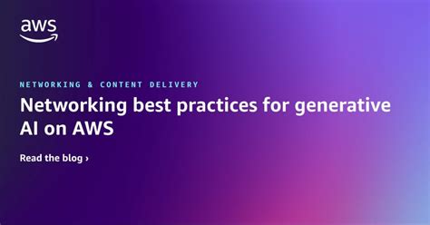 Amazon Machine Learning Networking And Content Delivery