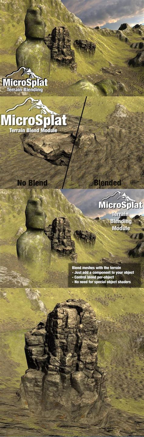 Microsplat Terrain Blending Free High Quality Models