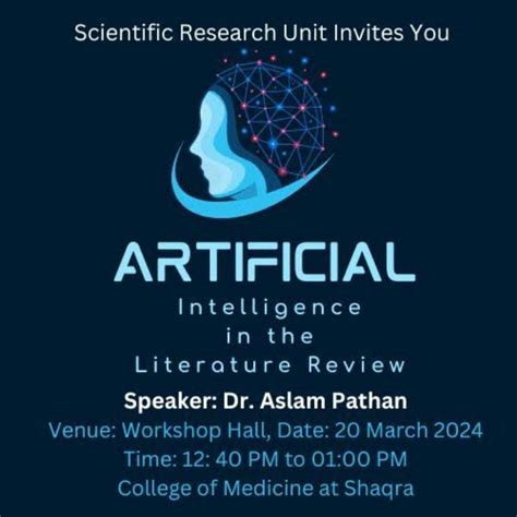 Dr Aslam Pathan On Linkedin Yesterday Had A Great Session About Artificial Intelligence In The…