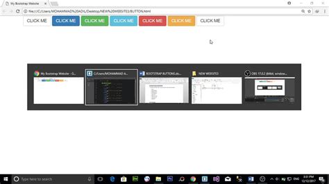Creating Buttons Using Bootstrap Urdu Hindi Youtube