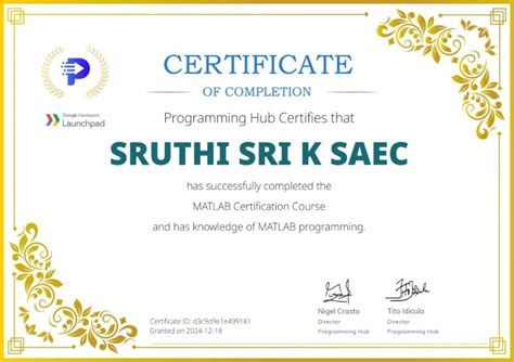 sruthi sri on linkedin matlab programminghub learningjourney
