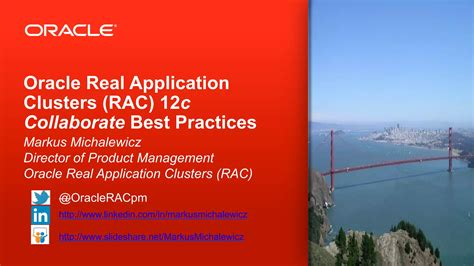 Oracle Rac 12c Collaborate Best Practices Ioug 2014 Version Ppt