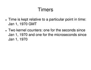 Timers In Unix Linux Pdf