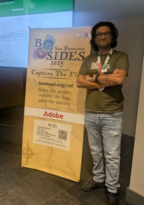 Bsidessf Ctf Capturetheflag Cybersecurity Infosec Ethicalhacking Herebedragons Ansh