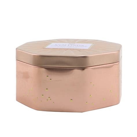 Voluspa 3 Wick Octagon Tin Candle Sparkling Rose 340g12oz
