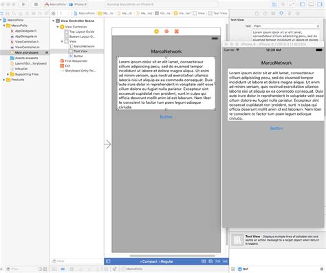 Objective C симулятор Xcode неправильно отображает расположение