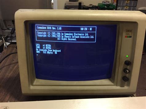 Ibm 5153 Cga Monitor Virginia Computer Museum