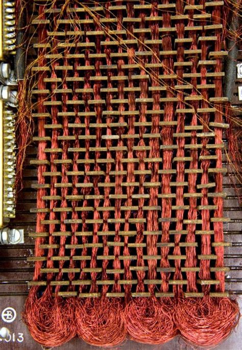 Apollo Guidance Computer Read Only Rope Memory Apollo Guidance Computer Computer History