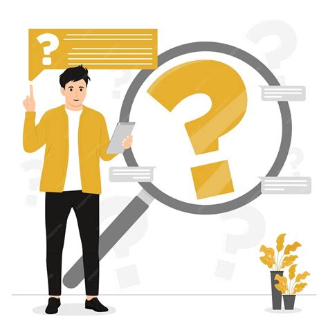Premium Vector Flat Vector Faq Faqs Concept Illustration