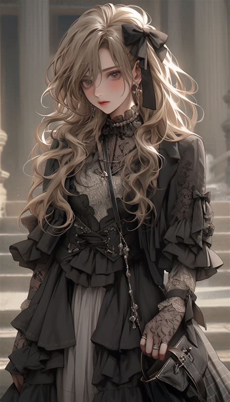 Victorian Anime Girl