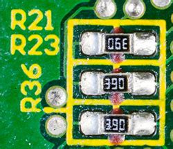 E96 Resistor Marking