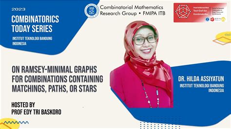 2023 2 Combinatorics Today Series Dr Hilda Assiyatun Youtube