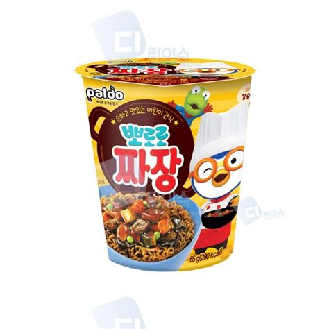 [팔도] 뽀로로짜장 65g 15개 소컵 컵라면 어린이간식 홈플러스 택배배송