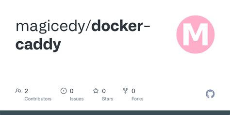 GitHub Magicedy Docker Caddy