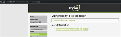 hack file inclusion in dvwa a full walkthrough stackzero