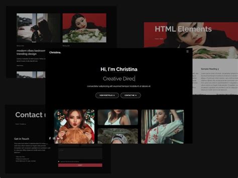 20 Free Html Css Website Templates With Source Code