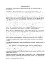 Module DBA Review Docx Module DBA Review Judicial Branch Branch Of The Government That