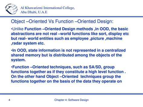 Chapter 4 Software Design Ppt Download