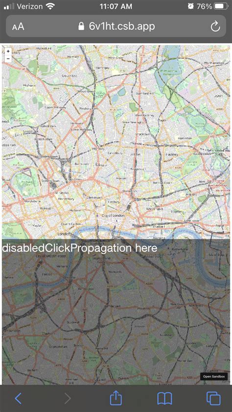 Disableclickpropagation Fails After Double Tapping Map On Ios · Issue 7422 · Leafletleaflet