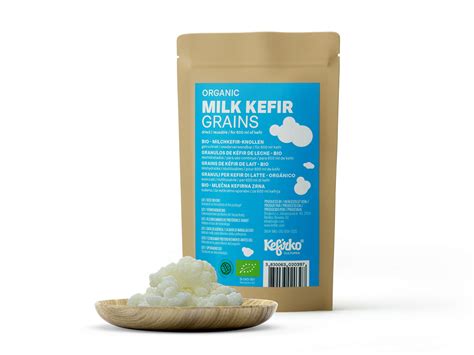 Organic Milk Kefir Grains Kefirko