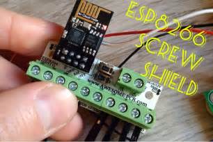 Esp8266 Wi Fi Screw Shield From Awesomepcb On Tindie