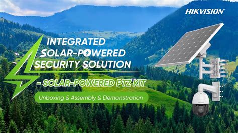 Solar Powered Ptz Kit Unboxing And Demonstration Youtube