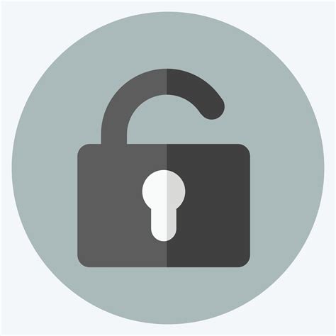 Icône De Déconnexion Dans Un Style Plat Branché Isolé Sur Fond Bleu Doux 5536859 Art Vectoriel