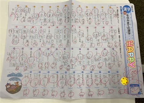Sちゃんの漢字テスト 札幌の国語塾コミュニケーション能力体験学習 国語専門塾みがく