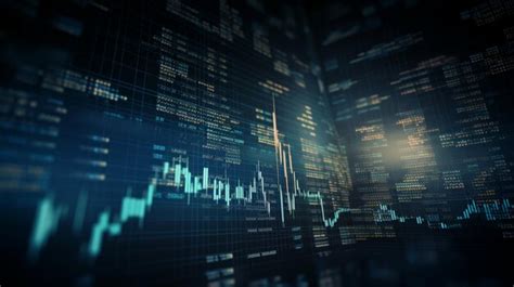 Premium Photo A Graphic Of A Graph With A Blue Background And A Line Chart In The Middle