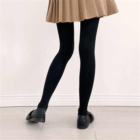 겨울 착시 압박 기모 검정 살색 스타킹 레깅스