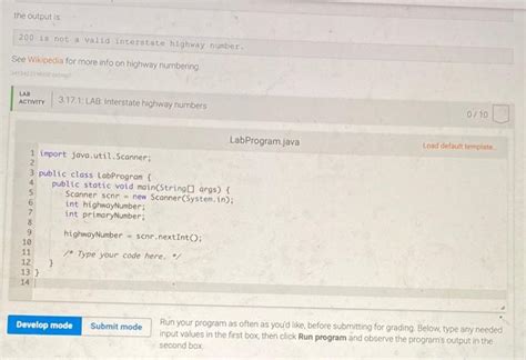 Solved 317 Lab Interstate Highway Numbers Primary Us
