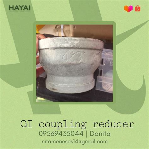 Gi Coupling Reducer Commercial And Industrial Industrial Equipment On Carousell