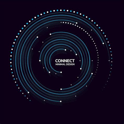 Premium Vector Abstract Network Connection Icon Logo Design Vector