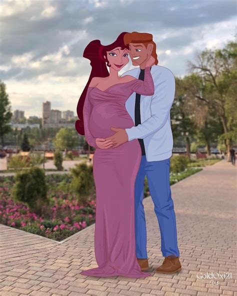 Pregnant Belle Cinderella Ariel